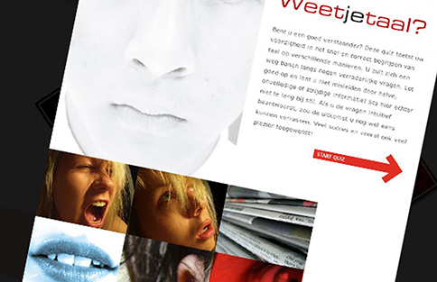 Website ontwerp - Tekst en uitleg